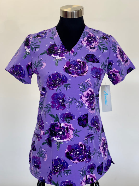 Women's Printed Scrub Tops: Stylish Designs | Scrubs4U