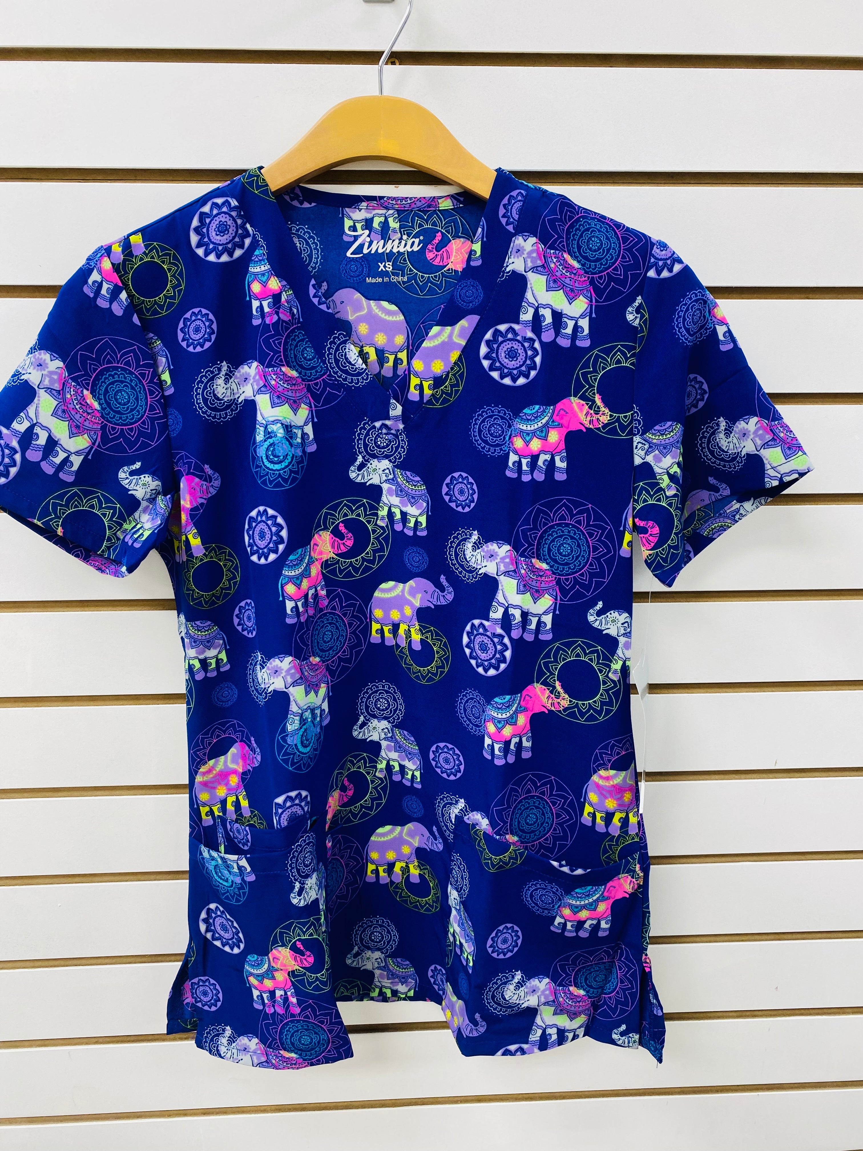 Women's Printed Scrub Tops: Stylish Designs | Scrubs4U